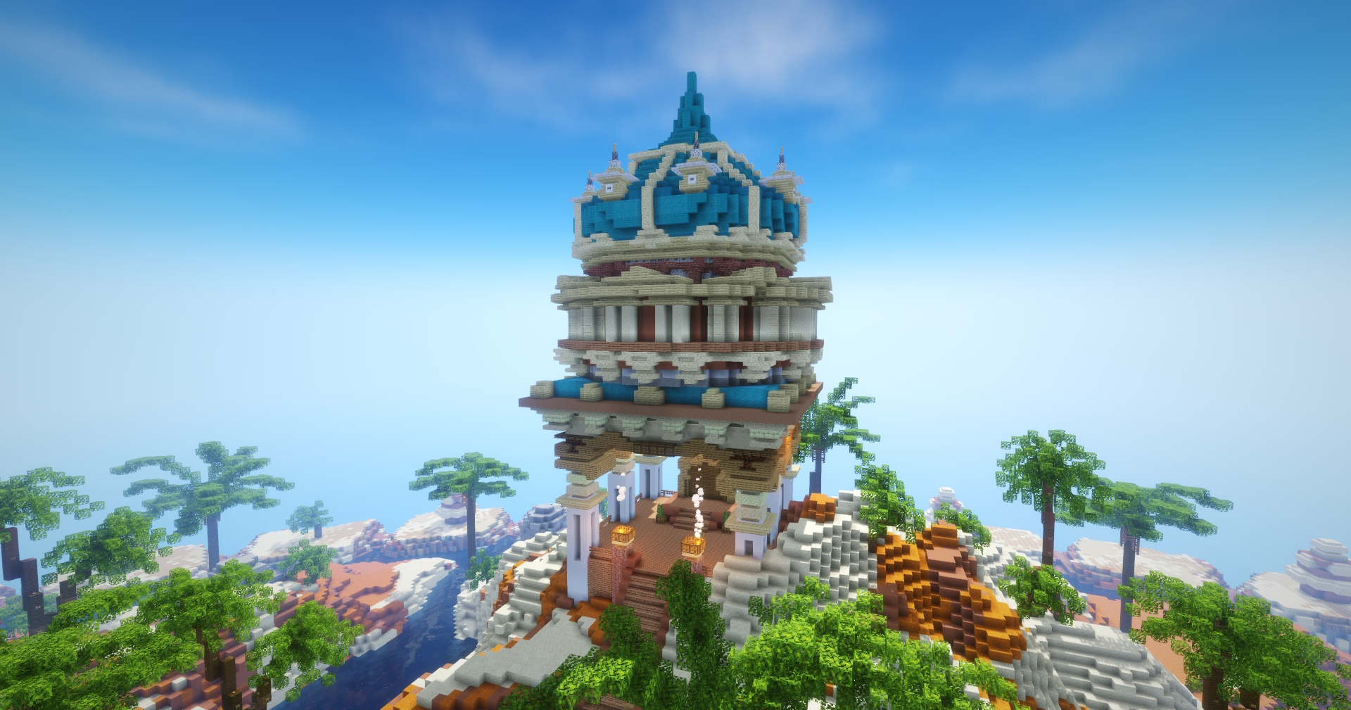 Desert Temple | Chunkfactory